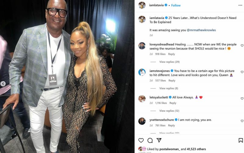 She was loving on the dad and posting sweet things to social media. – Foxella